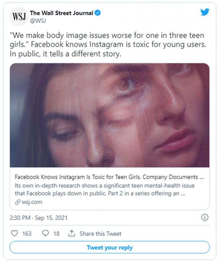 Instagram Is Toxic For Teens: Here’s Why | Madras Courier